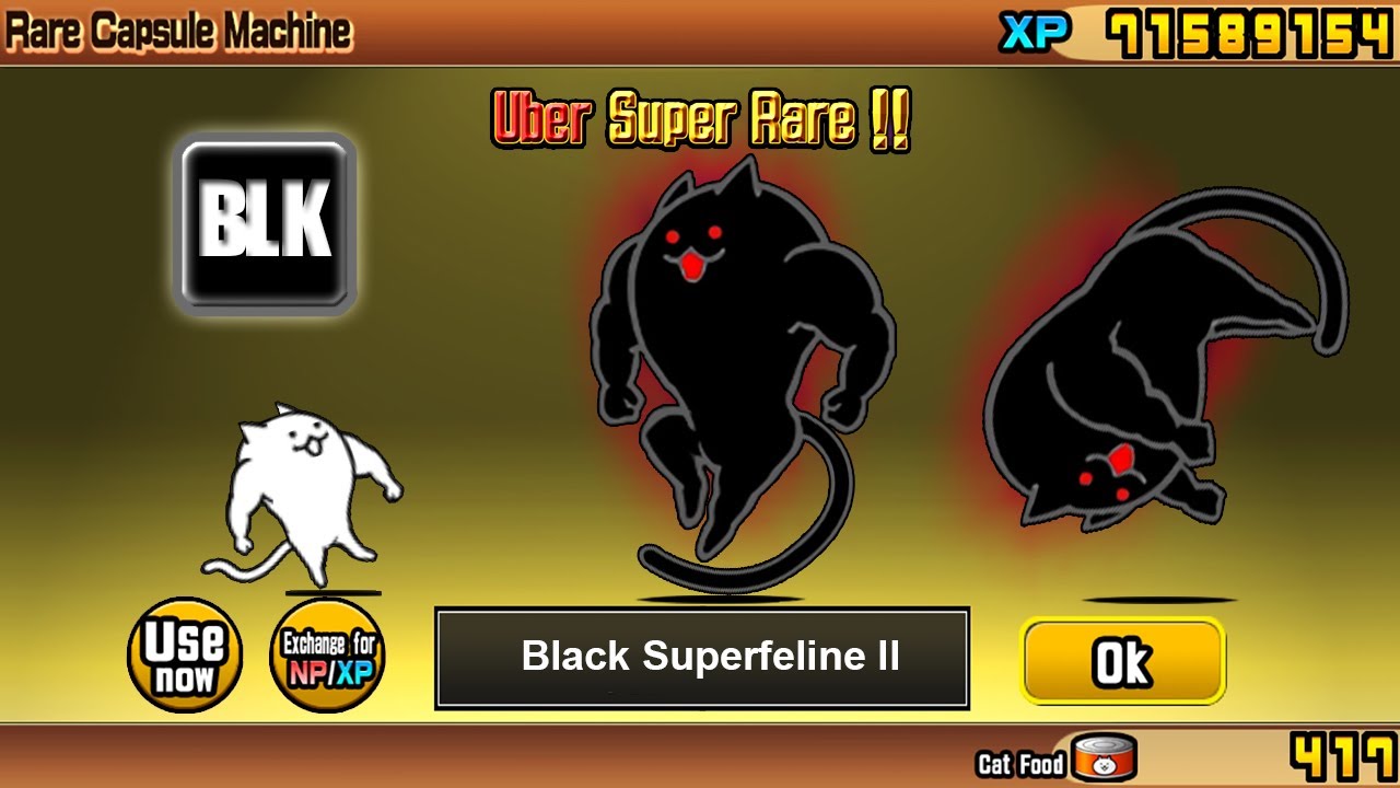 The Battle Cats - Unit Black Superfeline! - にゃんこ大戦争おすすめ動画まとめサイト